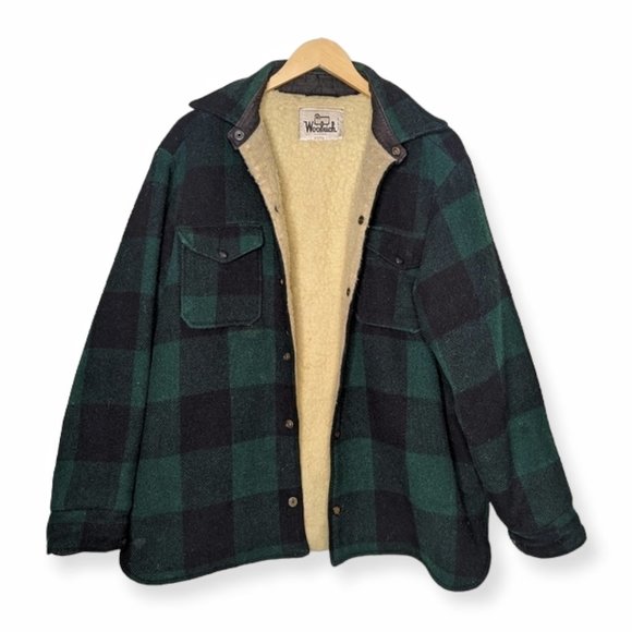 Woolrich | Jackets & Coats | Vintage 6s Woolrich Sherpa Fleece Lined ...